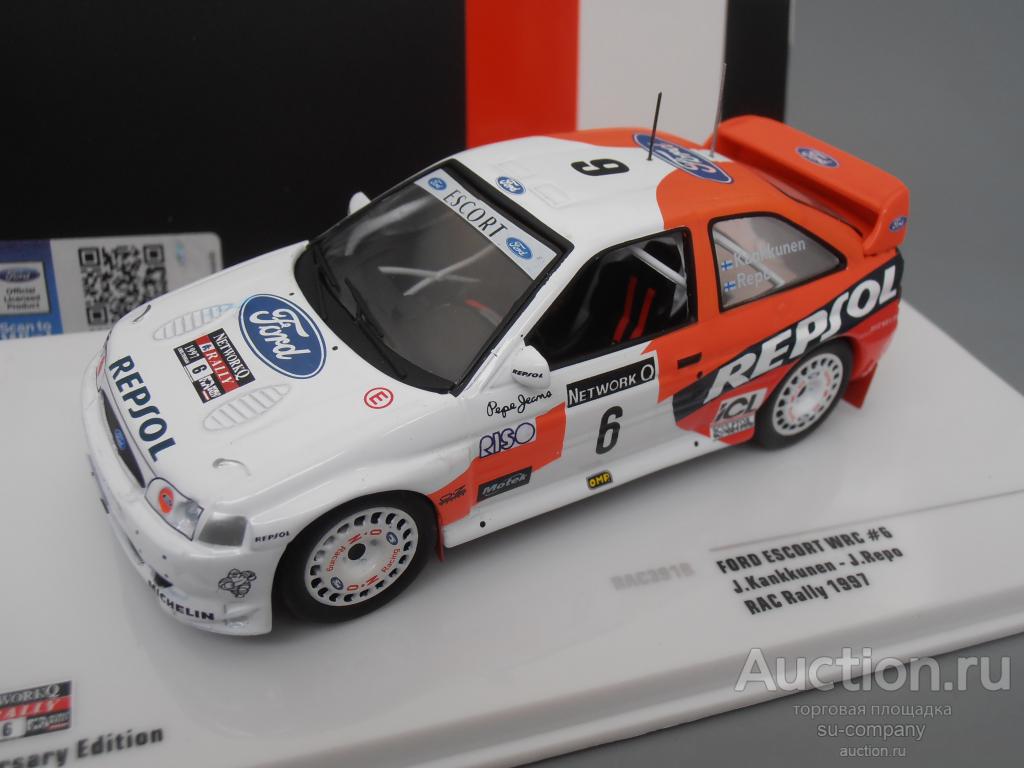 FORD Escort WRC #6 «Repsol» Kankkunen Rally 25th RAC Anniversary 1997 1 ...