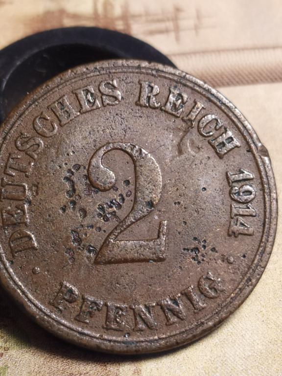 2 пфеннига 1914 Германия Монетный двор С — покупайте на Auction.ru по выгодной цене. Лот из ...