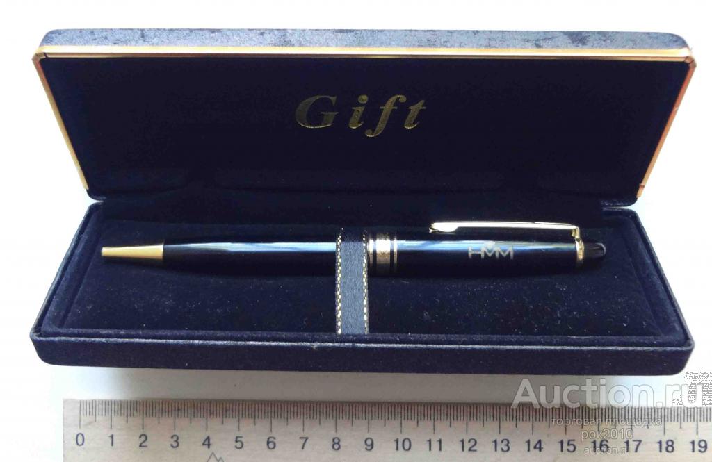 Шариковая ручка HMM Gift с коробкой — покупайте на Auction.ru по ...