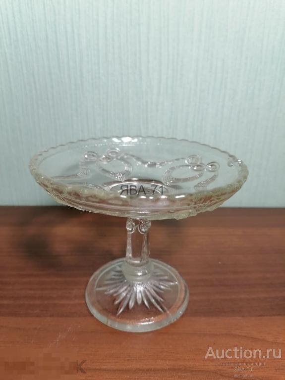 Вазочка. Конфетница. Стекло. Мальцов. Россия. — покупайте на Auction.ru по выгодной цене. Лот из ...