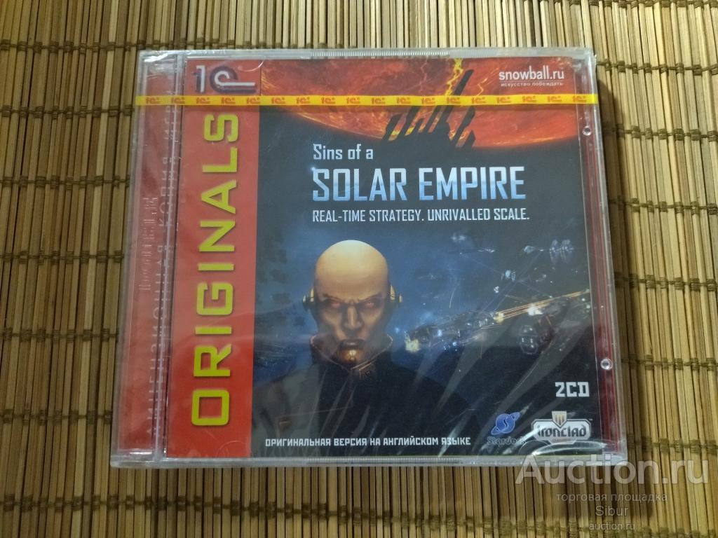 PC CD Solar Empire//2 диска//новый//запечатанный//001-1975 — покупайте на Auction.ru по выгодной ...