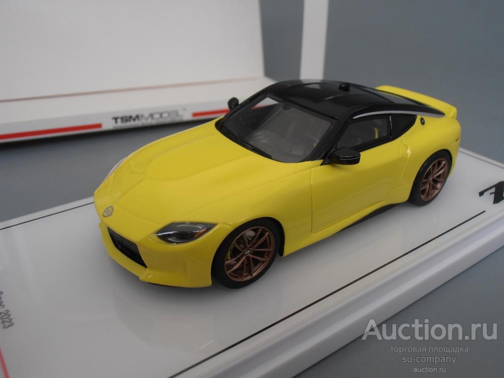 NISSAN Z Proto Spec 2023 Yellow/ Black 1:43 TSM Ниссан зет TRUE SCALE ...