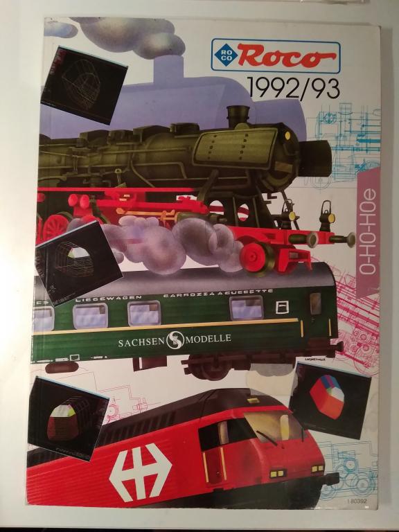 Каталог Roco 1992-1993 O,HO,HOe 220 стр,итальянский яз — покупайте на Auction.ru по выгодной ...