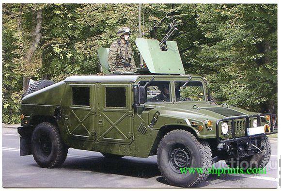 (открытка). (танки и бронемашины) HMWV (Humvee). (Автомобиль HMWV ...