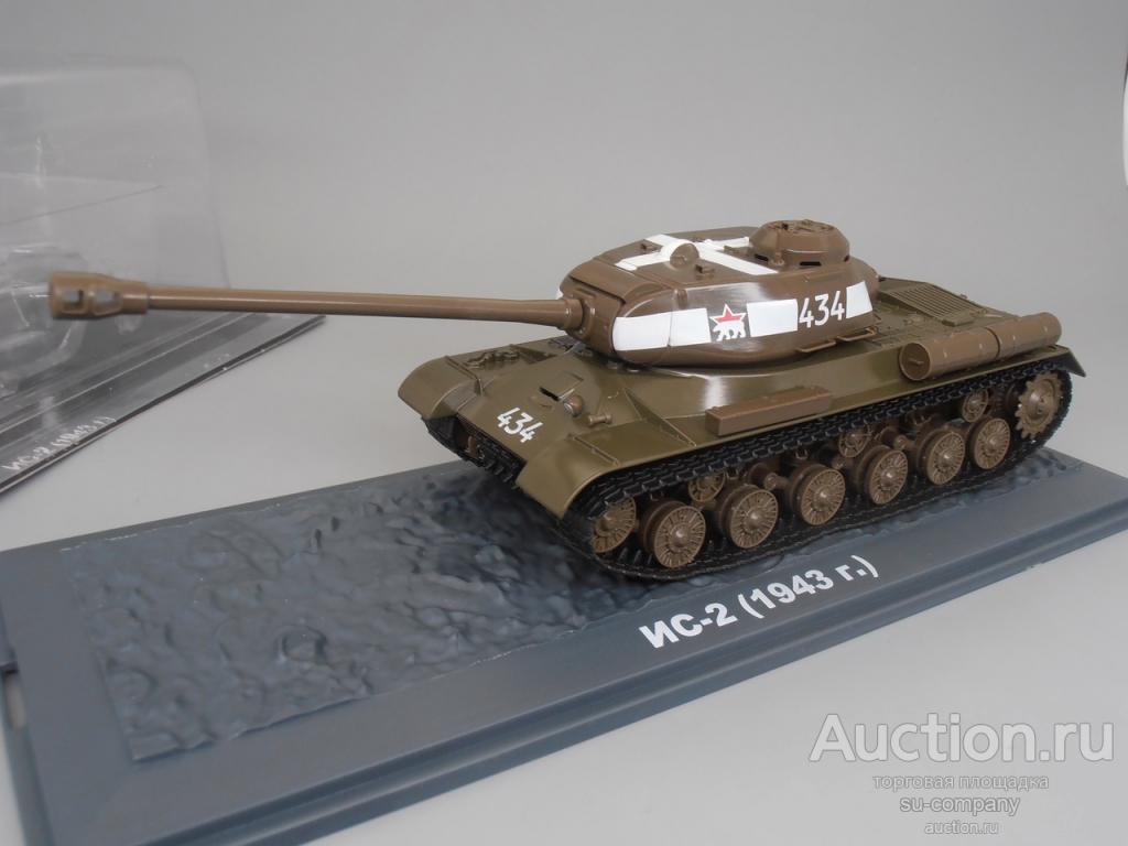 ИС-2 1943 Altaya Military 1:43 металл танк САУ Р.К.К.А. Великая Отечественная война СССР WWII ...
