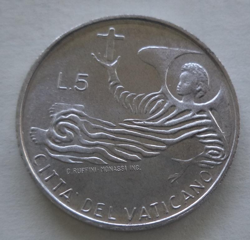 Ватикан 5 лир 1969 год UNC п.4 — покупайте на Auction.ru по выгодной цене. Лот из Удмуртия ...