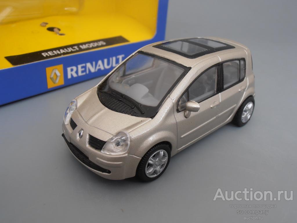 RENAULT Modus Beige Metallic NewRay 1:43 металл New Ray Рено Модус ...