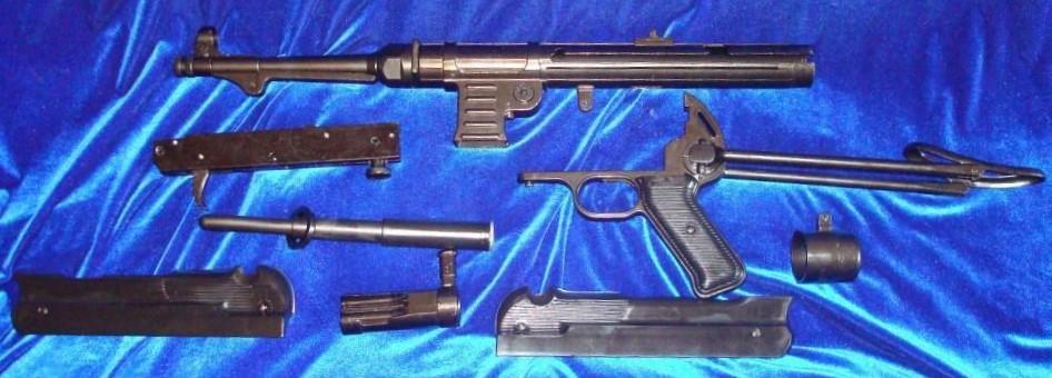 Автомат МП-40. Пистолет-пулемёт MP-40. Schmeisser (Шмайсер). ММГ ...