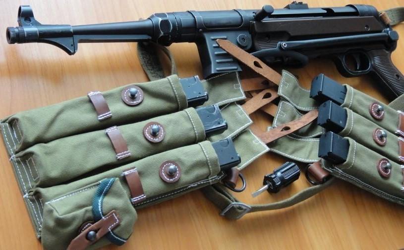 Автомат МП-40. Пистолет-пулемёт MP-40. Schmeisser (Шмайсер). ММГ ...