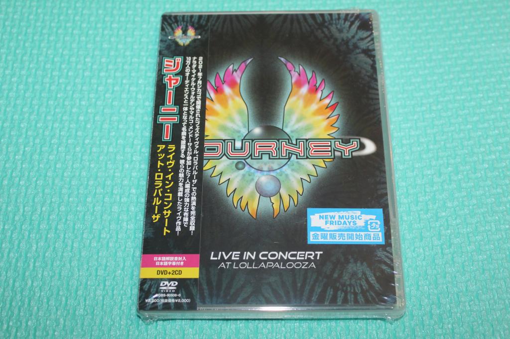 Journey / Live In Concert At Lollapalooza 22 / DVD + 2CD Japan — покупайте на Auction.ru по ...