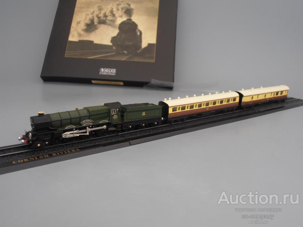 Локомотив и два вагона «Cornish Riviera Express» (Лондон-Пензанс) 1904 Atlas (Z) 1:220 7165113 ...