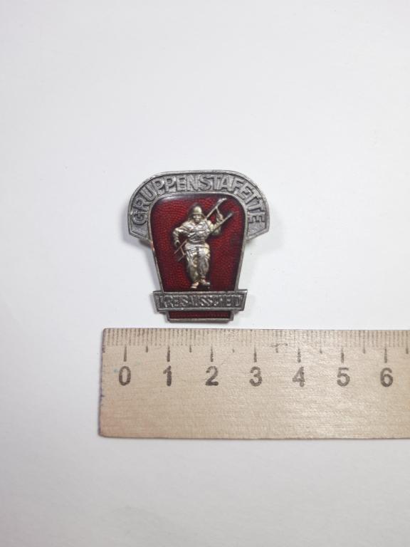 Знак медаль орден фрачник пожарного награда пожарника Германия