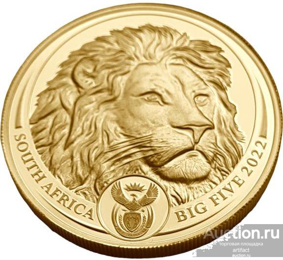 ЮАР. 50 рандов 2022 г. Золото. 31.11 гр*0.9999 1.0 oz ТИРАЖ 500 ЭКЗ!! — покупайте на Auction.ru ...