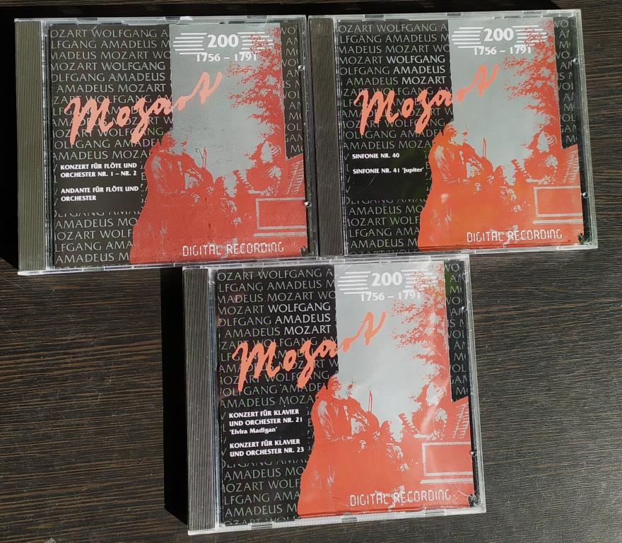 3 CD MOZART Made in Holland 1990 ONYX Classix – 2666032 – 2666022 ...