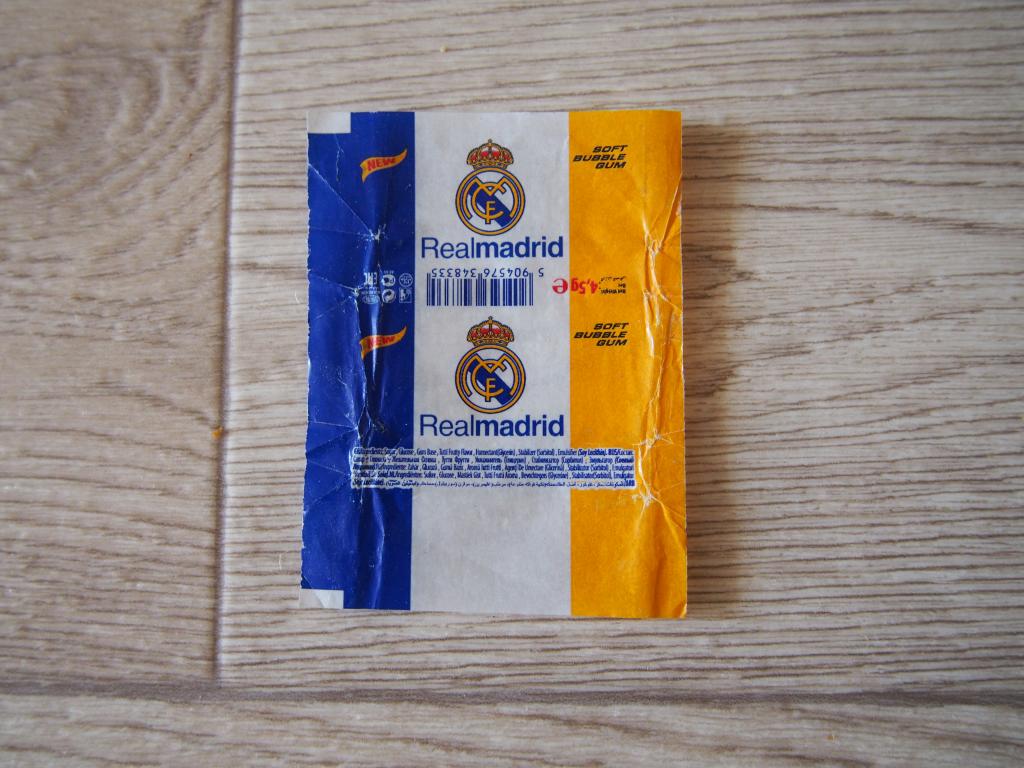 Real Madrid обертка c 1 рубля! — покупайте на Auction.ru по выгодной ...