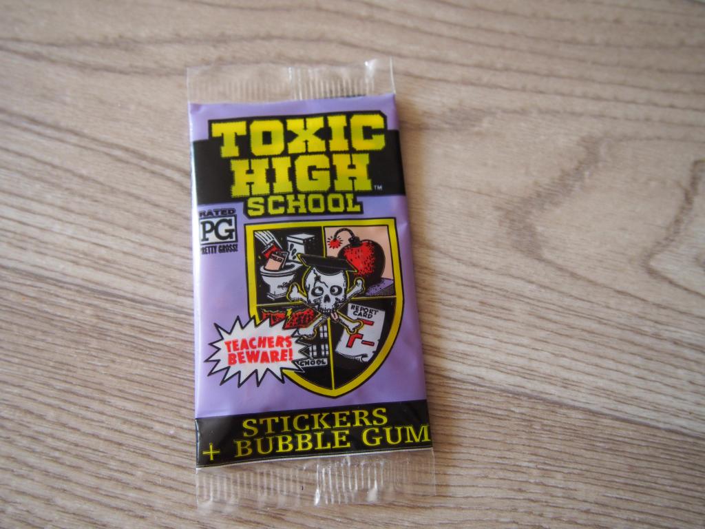 Toxic High School оригинальная жевательная резинка с 1 рубля ...