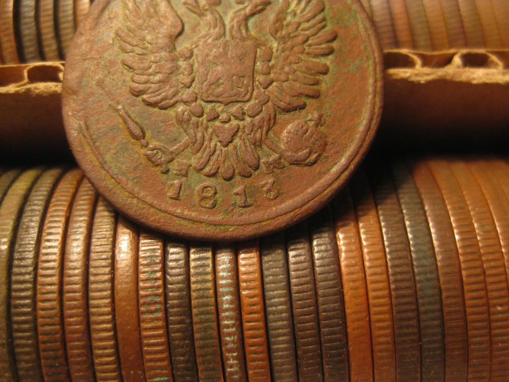 1 копейка 1813 ем нм !РЕДКОСТЬ!500 баксов по каталогу !До 1917 г.007 — покупайте на Auction.ru ...