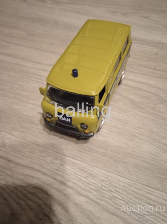 модель 1 : 43 УАЗ 39625 Буханка Таблетка Серая Autogrand — покупайте на Auction.ru по выгодной ...