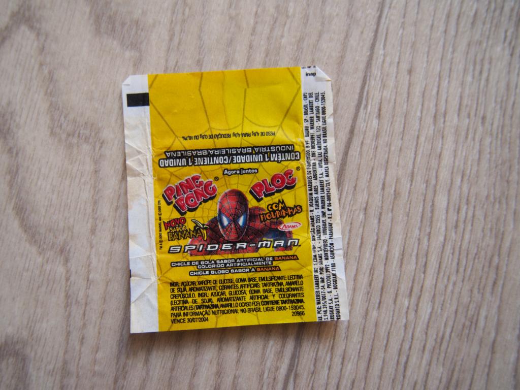 Spider-Man Ping Pong обертка с 1 рубля! — покупайте на Auction.ru по ...