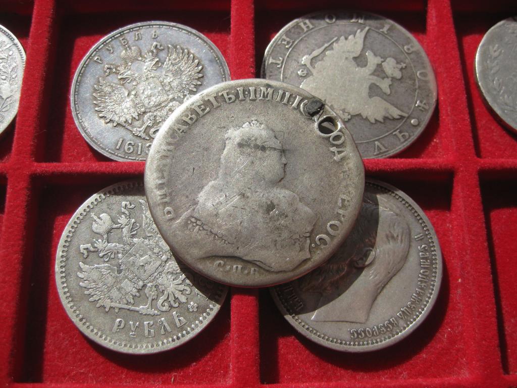 1 рубль 1746 год !оригинал ! с монисто ! До 1917 г.007 — покупайте на Auction.ru по выгодной ...