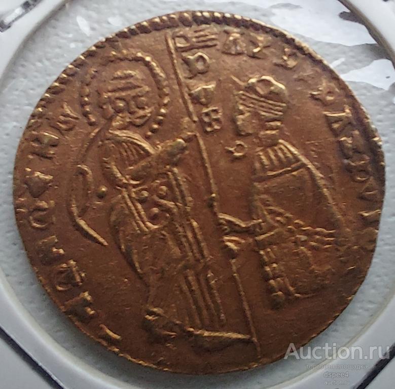 Венеция золотой цехин , Крестоносцы в Леванте , дукат золото 3,47 г — покупайте на Auction.ru по ...