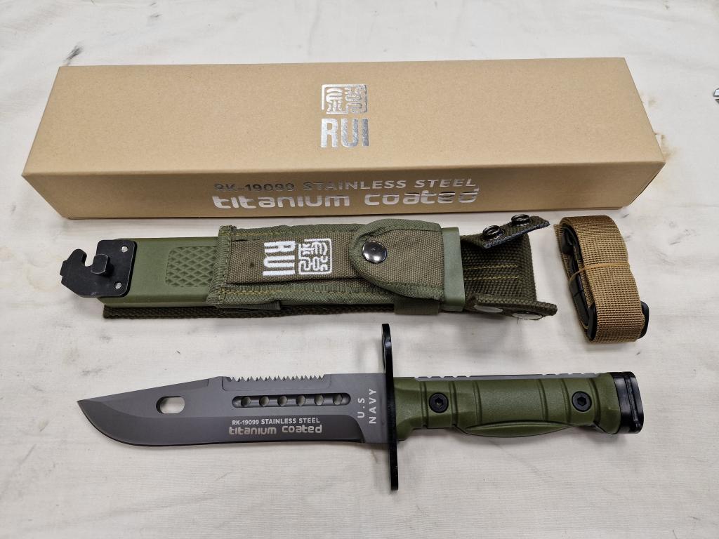 ИСПАНСКИЙ ШТЫК - НОЖ K25 BAYONET RUI К ШТУРМОВОЙ ВИНТОВКЕ NATO M4 / M16 / AR15 — покупайте на ...