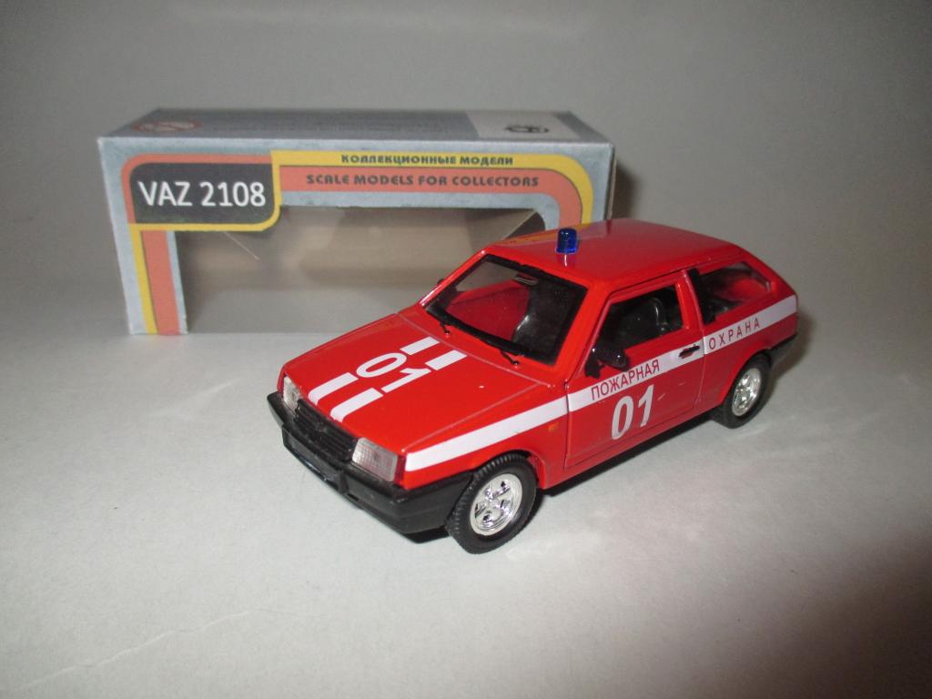 модель авто ВАЗ 2108 ЛАДА Спутник Пожаоная Охрана / VAZ LADA (Отечественные авто) Читайте ...