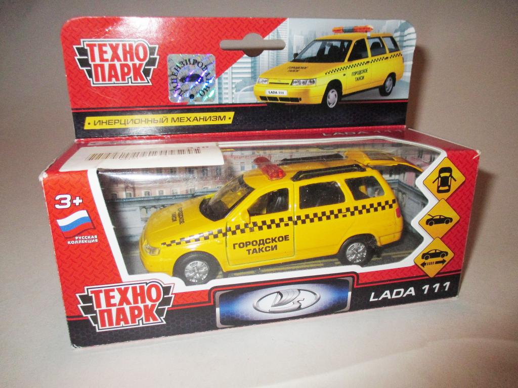 модель авто ВАЗ 2111 Лада 111 Универсал Такси / VAZ Lada (ТЕХНО-ПАРК ...