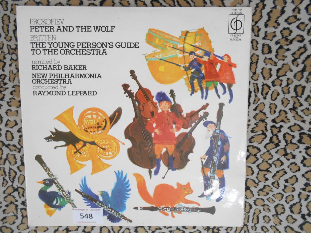 LP Prokofiev – Peter And The Wolf / The Young Person's Guide To The ...