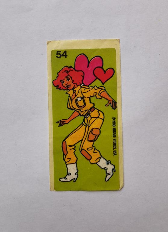 Наклейка Teenage Mutant Hero Turtles 51-100 № 54 (Dunkin) — покупайте на Auction.ru по выгодной ...