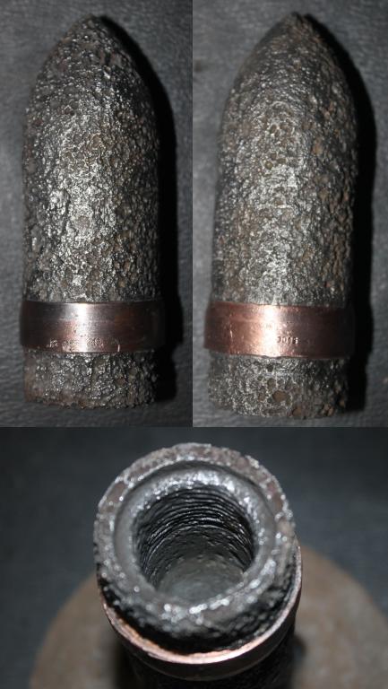 37 мм бронебойно-трассирющий снаряд, Германия. 3.7 cm Pzgr.18 V. Тип С ...