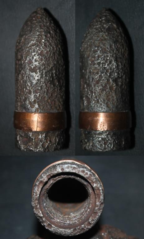 37 мм бронебойно-трассирющий снаряд, Германия. 3.7 cm Pzgr.18 V. Тип С ...